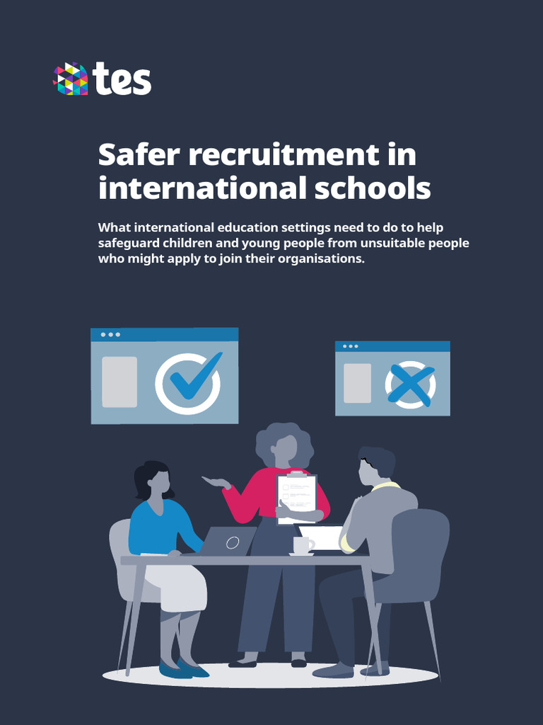 Safer Recruitment in International Schools | PDF | Recruitment ...