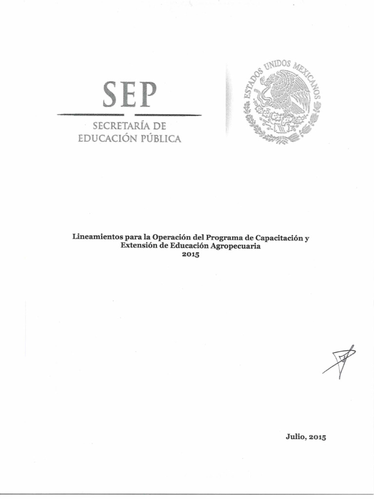 Lineamientos PCEEA 2015 | PDF | Sustentabilidad | Institución