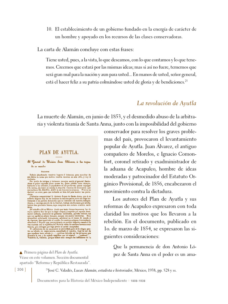 Revolución de Ayutla y Liberalismo | PDF | Nación | México