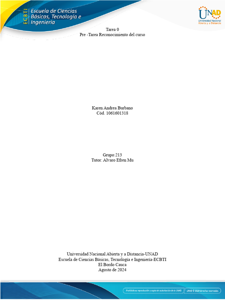 Tarea 0 Pre-Tarea_Karen_Burbano | PDF | Contabilidad | normas internacionales de INFORMACION ...