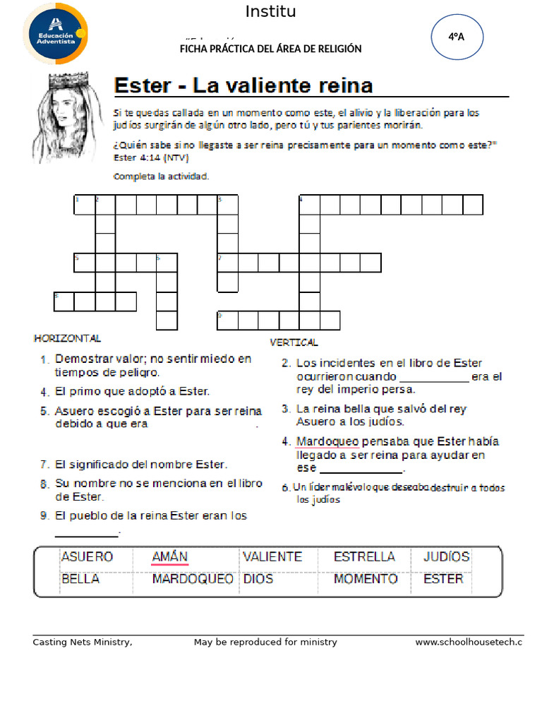 FICHA ESTER (1) | PDF