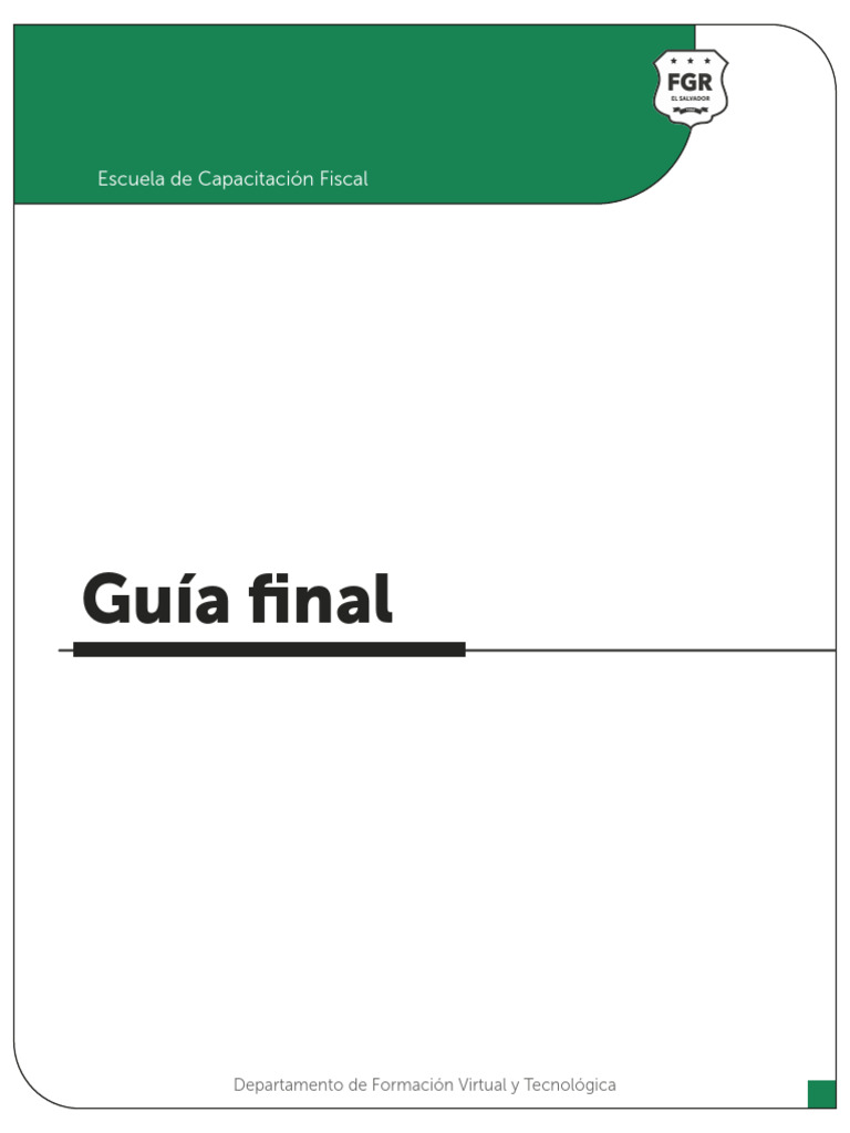 Guía final | PDF