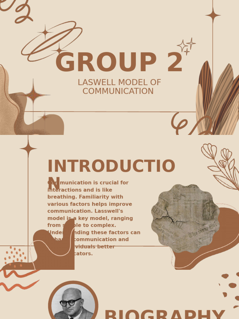 Lasswell's Communication Model Explained | PDF | Communication ...