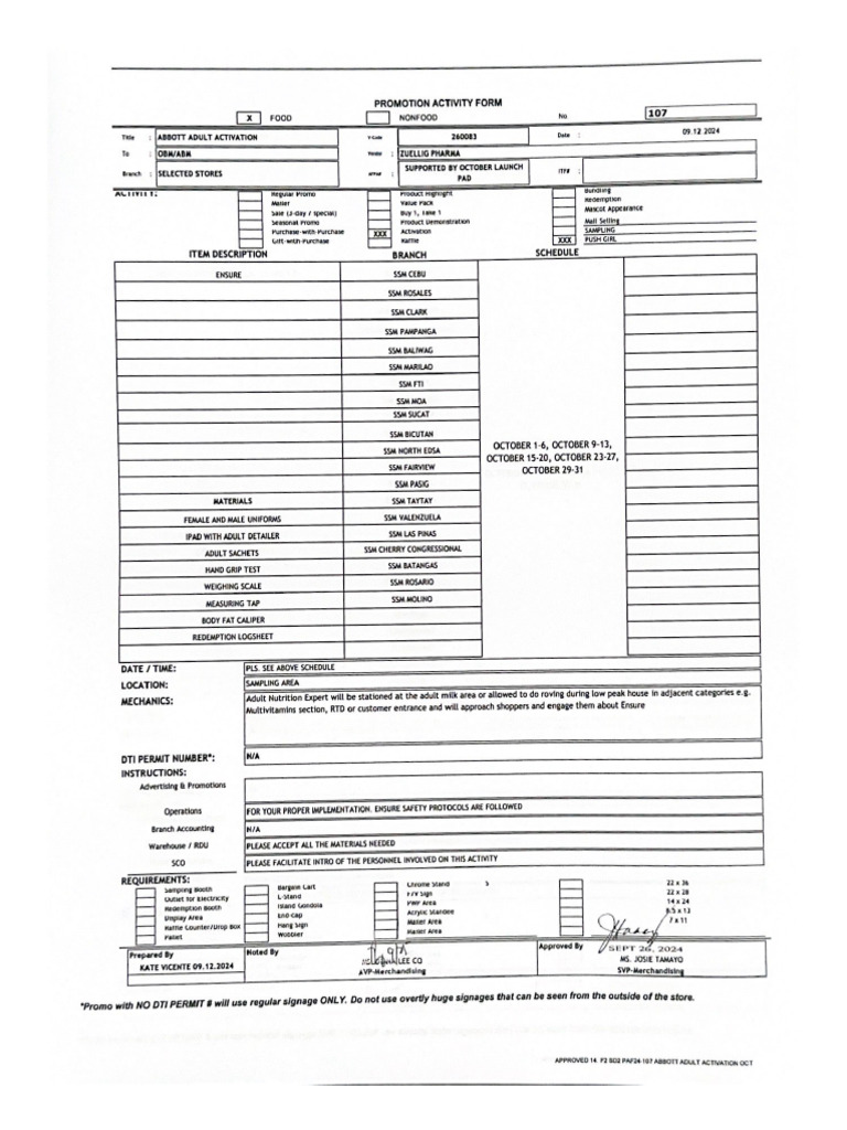 Abbott Activation Paf | PDF