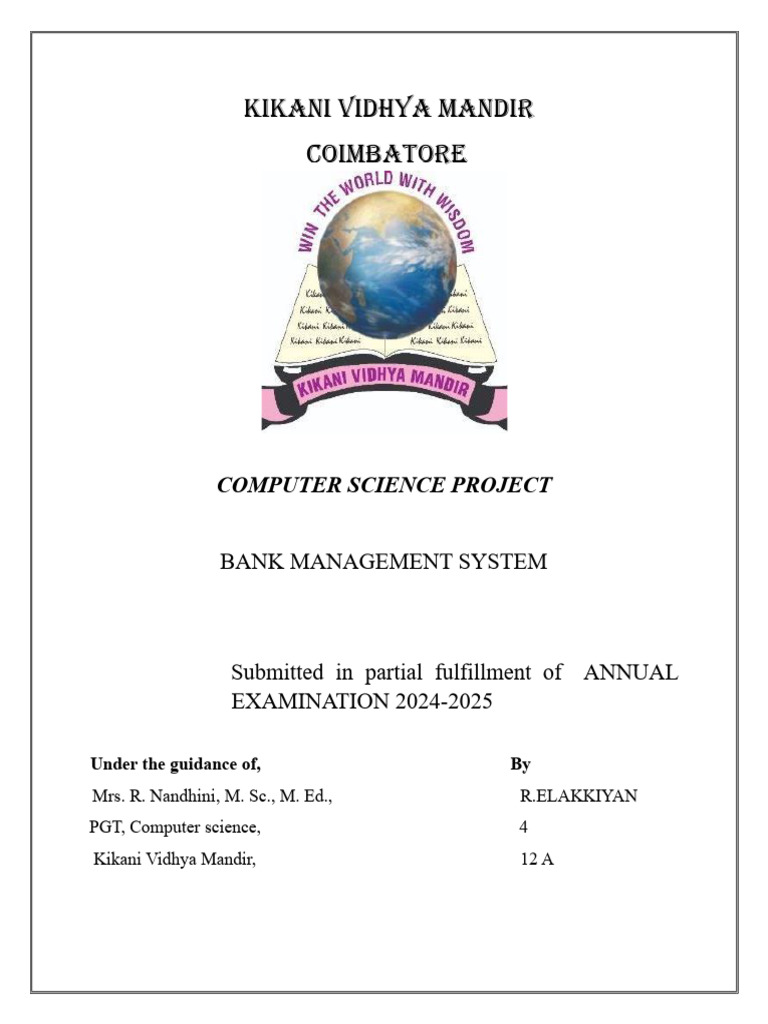 cs_project_og | PDF | Databases | My Sql