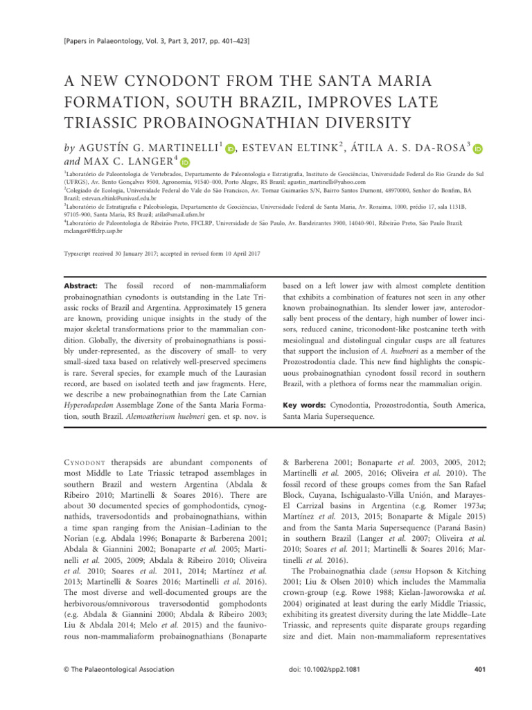 Martinelli 2017 | PDF | Science & Mathematics