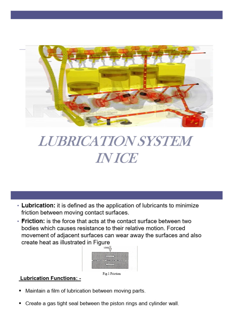 Lubrication Systems in Internal Combustion Engines | PDF | Internal ...