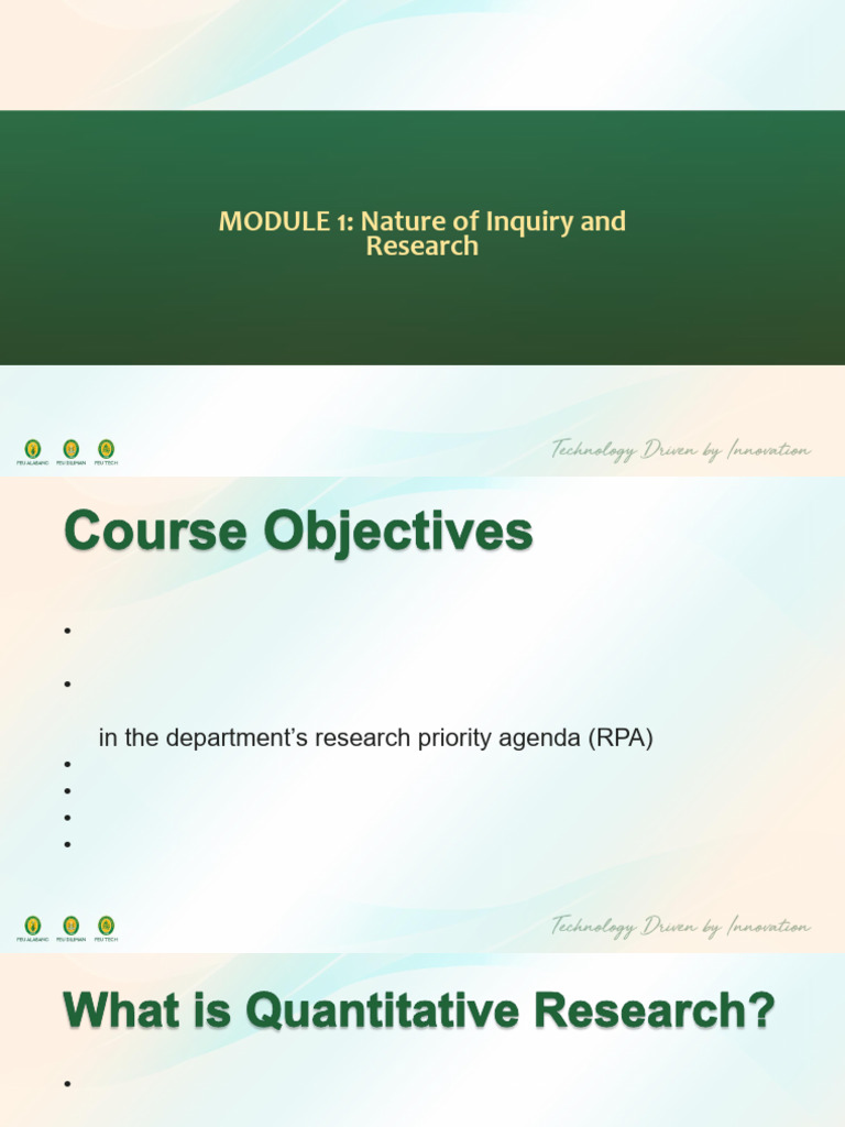 Understanding Quantitative Research Methods | PDF | Quantitative Research | Statistics