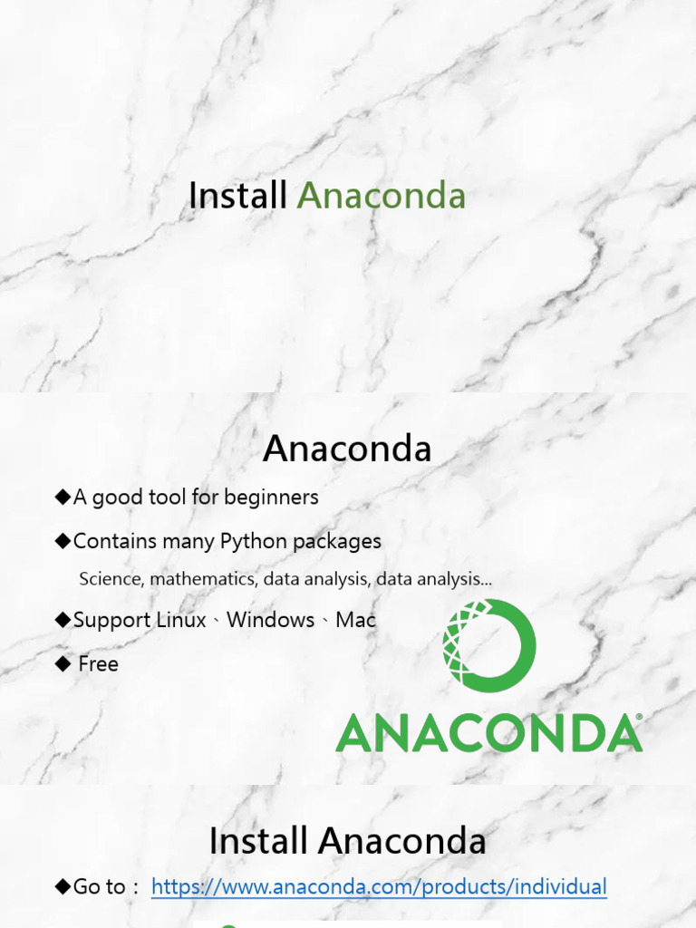 Anaconda Installation and Creating Environment - Lecture - 03 | PDF | Python (Programming ...