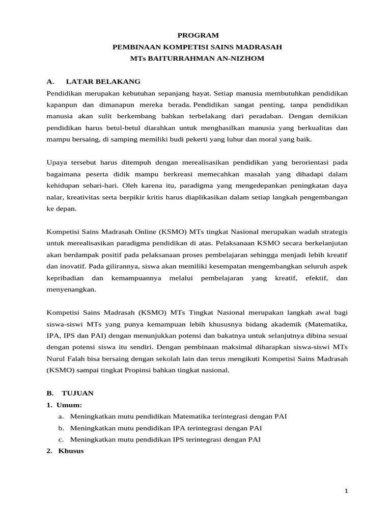 Program KSM 2023 | PDF