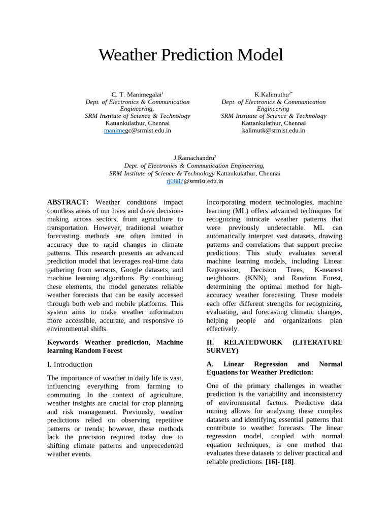 R1-Weather Prediction Mode1 | PDF | Machine Learning | Applied Mathematics