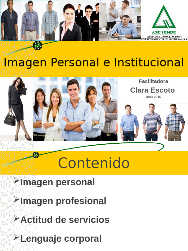 IMAGEN PERSONAL E INSTITUCIONAL | PDF | Camisa | Ropa