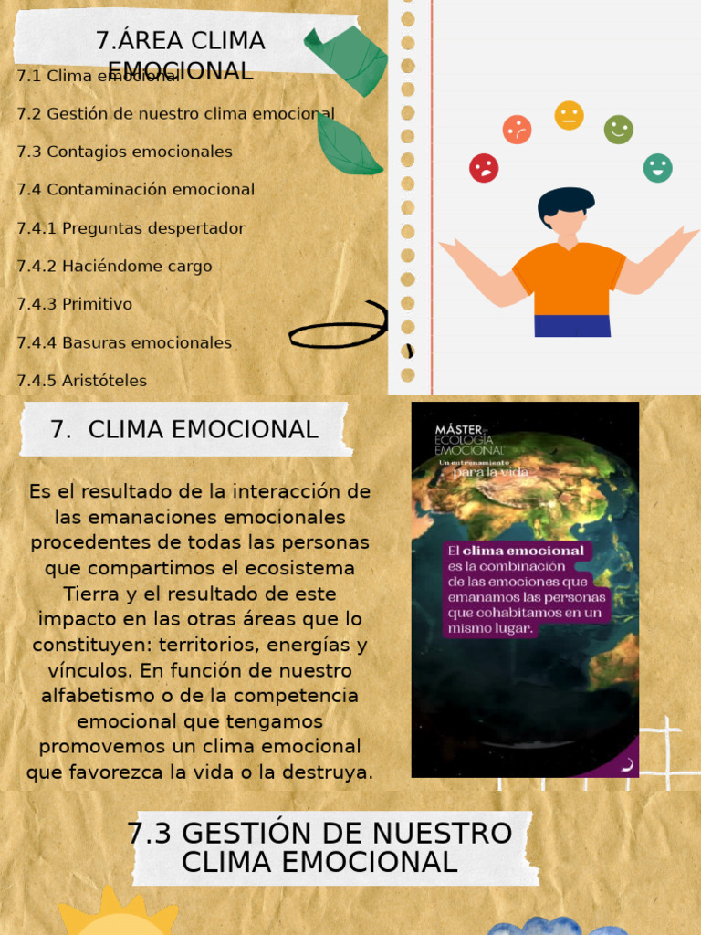 Gestión del Clima Emocional Efectivo | PDF | Relaciones personales ...