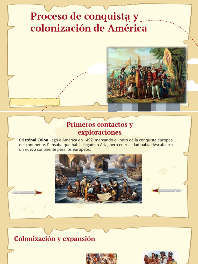 Conquista y Colonizacion | PDF