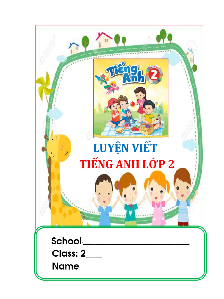 Trần Tâm, BÌA LUYỆN VIẾT LỚP 2 New | PDF