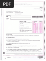 Bgcse Maths Pp2 2022 | PDF