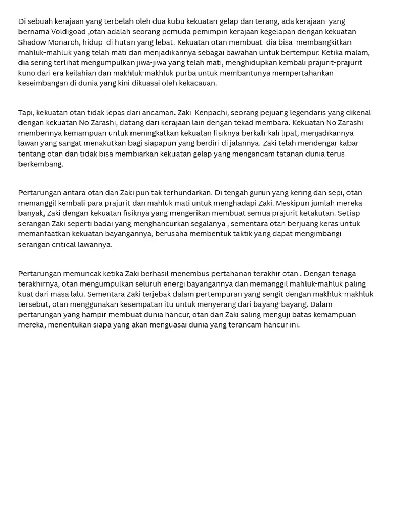 Cerita Fantasi - Jidan | PDF | Sejarah