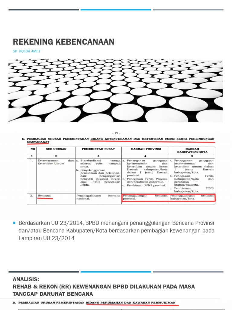 Rekning Kebencanaan Keuda BPBD | PDF | Pengelolaan Keuangan & Uang | Teknologi & Rekayasa