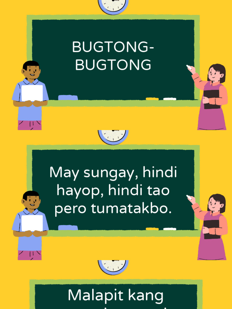 Bugtong Bugtong | PDF