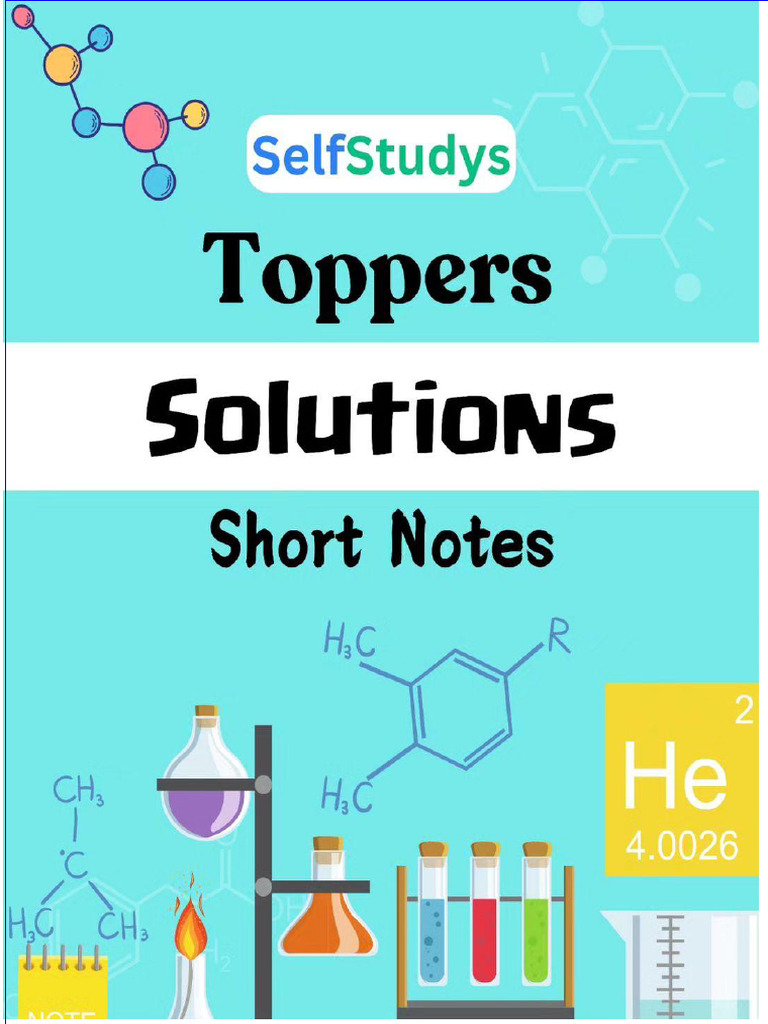 Solutions Notes | PDF