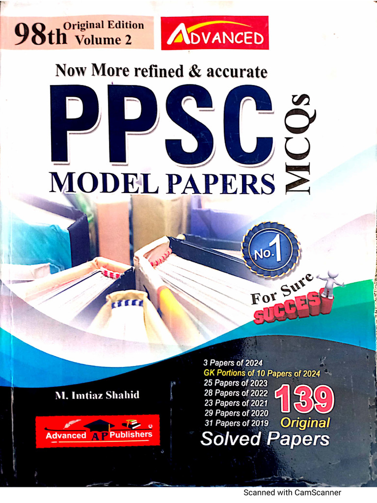 PPSC 2024 98th Edition | PDF