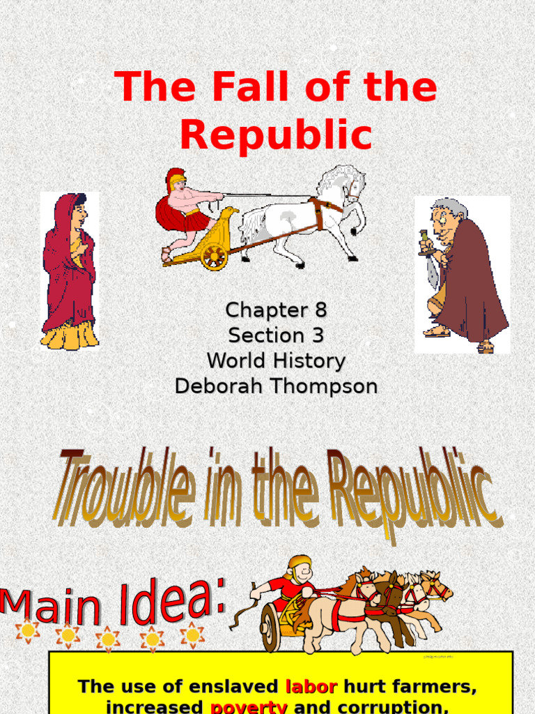 The Fall of The Republic | PDF | Julius Caesar | Mark Antony