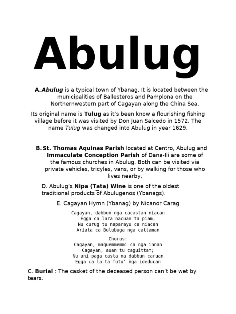 Abulug | PDF | Art