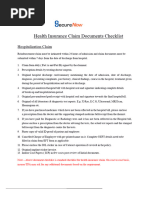 IPD Checklist | PDF | Receipt | Hospital