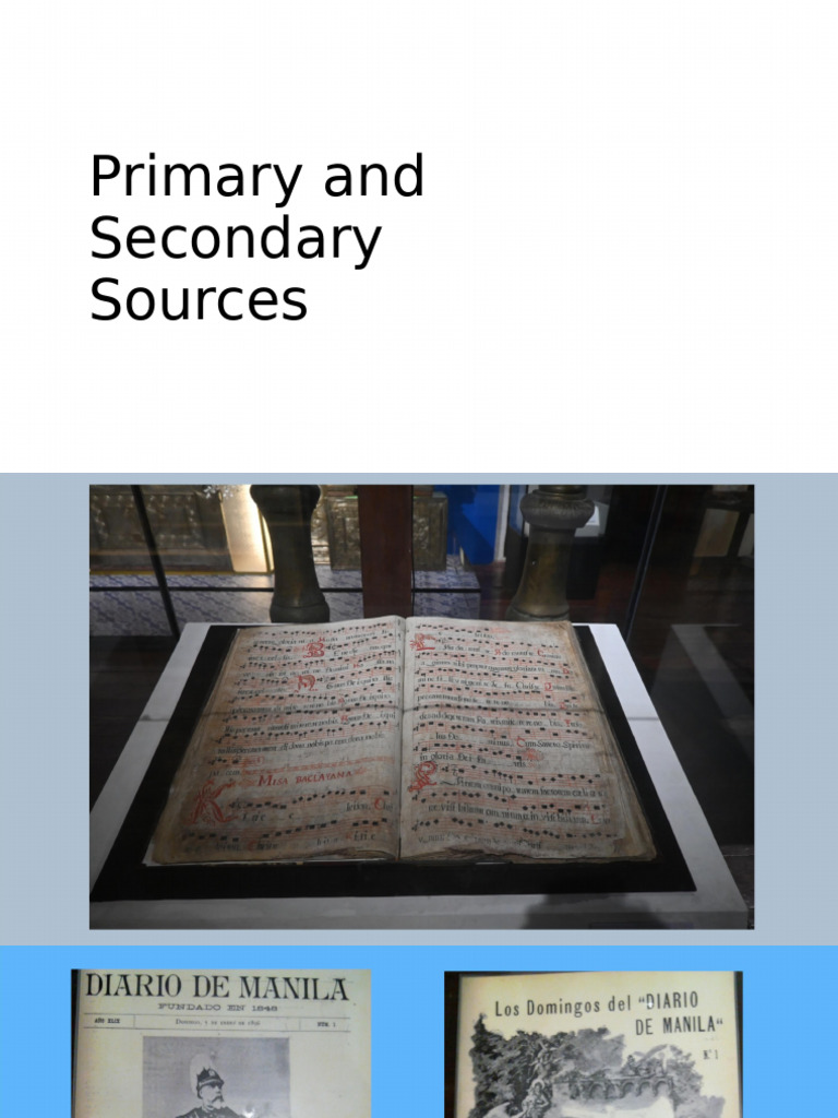 Understanding Primary and Secondary Sources | PDF | Social Science