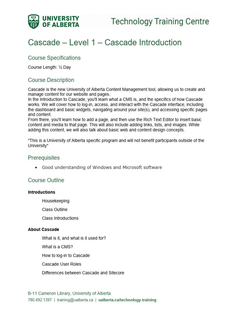 Cascade - Level 1 - Cascade Introduction2 | PDF | Graphical User Interfaces | Software Engineering