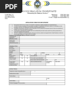 Thabazimbi Municipality Application: Form For Employment | PDF ...