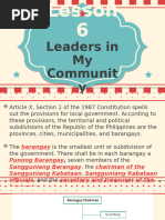 Barangay Captain and Kagawad Roles | PDF | Government | Governance