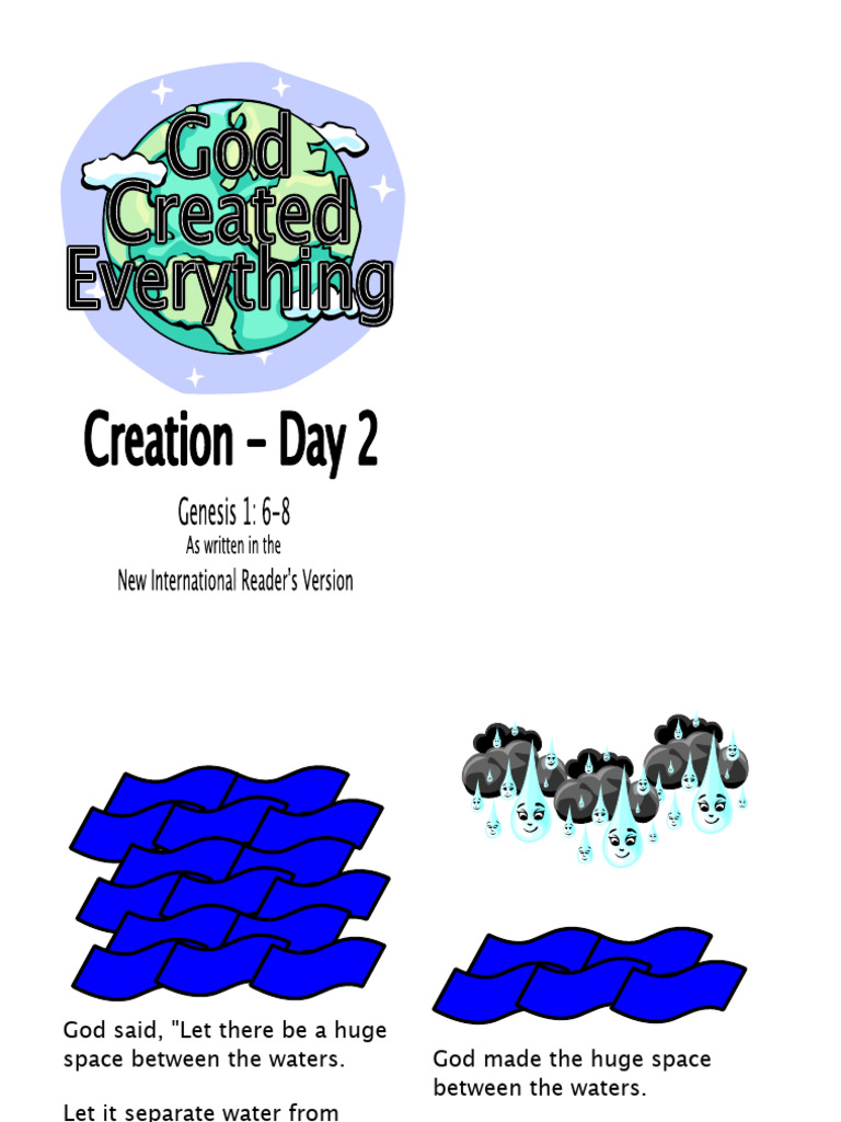 Creation Day 2 Booklet | PDF