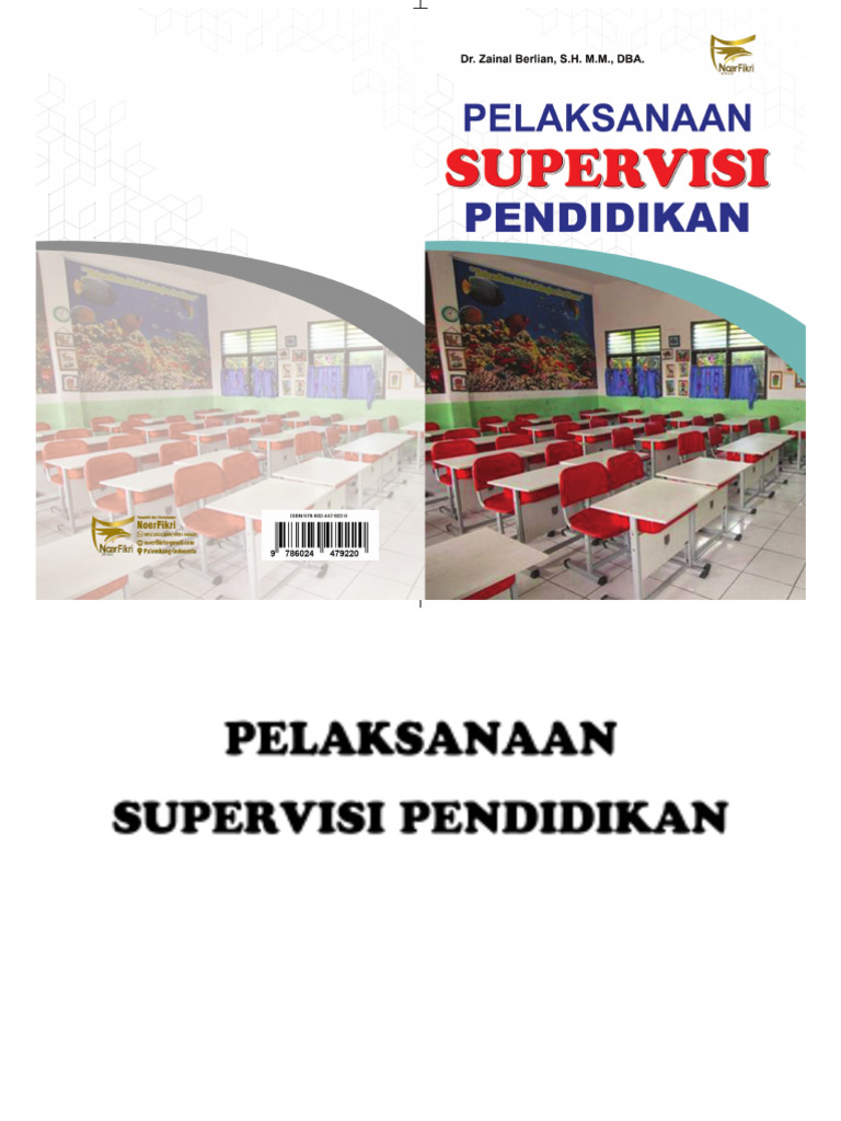 Cover + Lengkap Pelaksanaan Supervisi Pendidikan (Zainal Berlian) | PDF