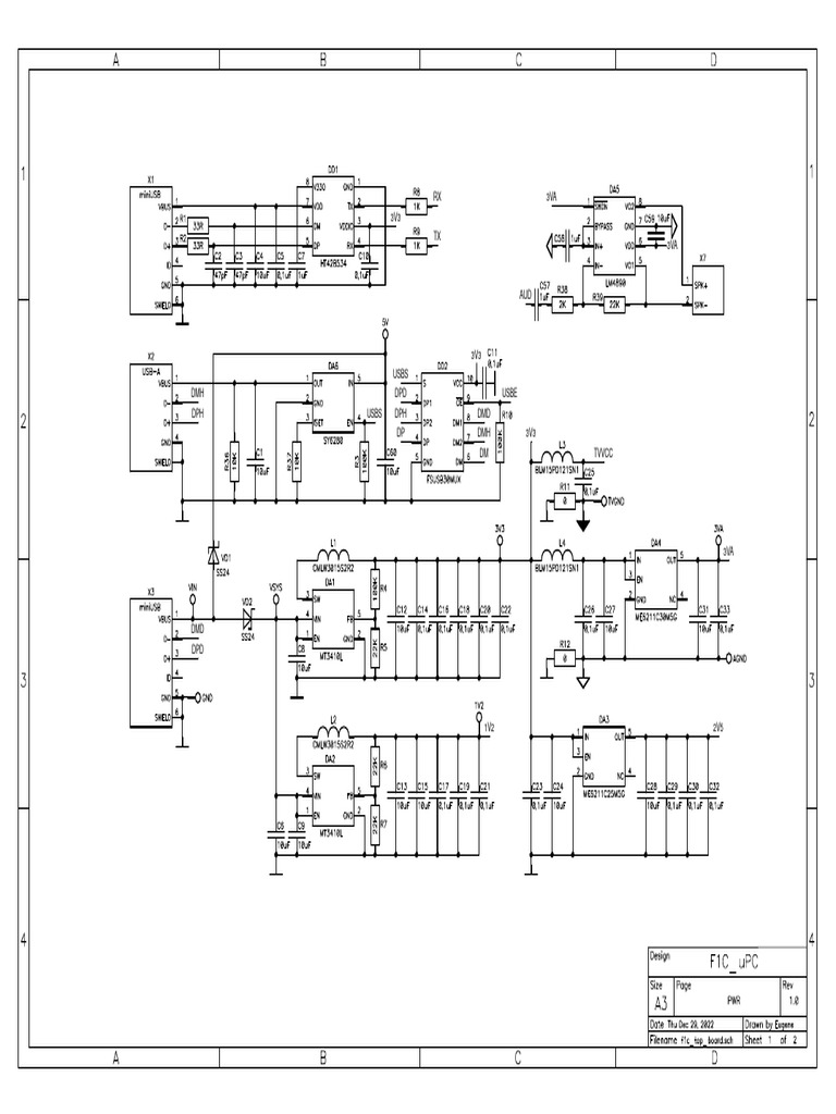Electronic Component Pinout List | PDF