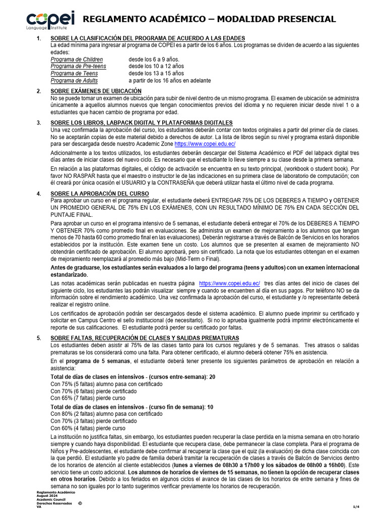 Regla Men to Presencia l | PDF