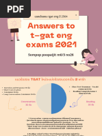 MOCK TGAT 1 KIWI ชุดที่ 2 | PDF