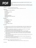 RM and Polenske Value in Fats Analysis | PDF | Sodium Hydroxide ...