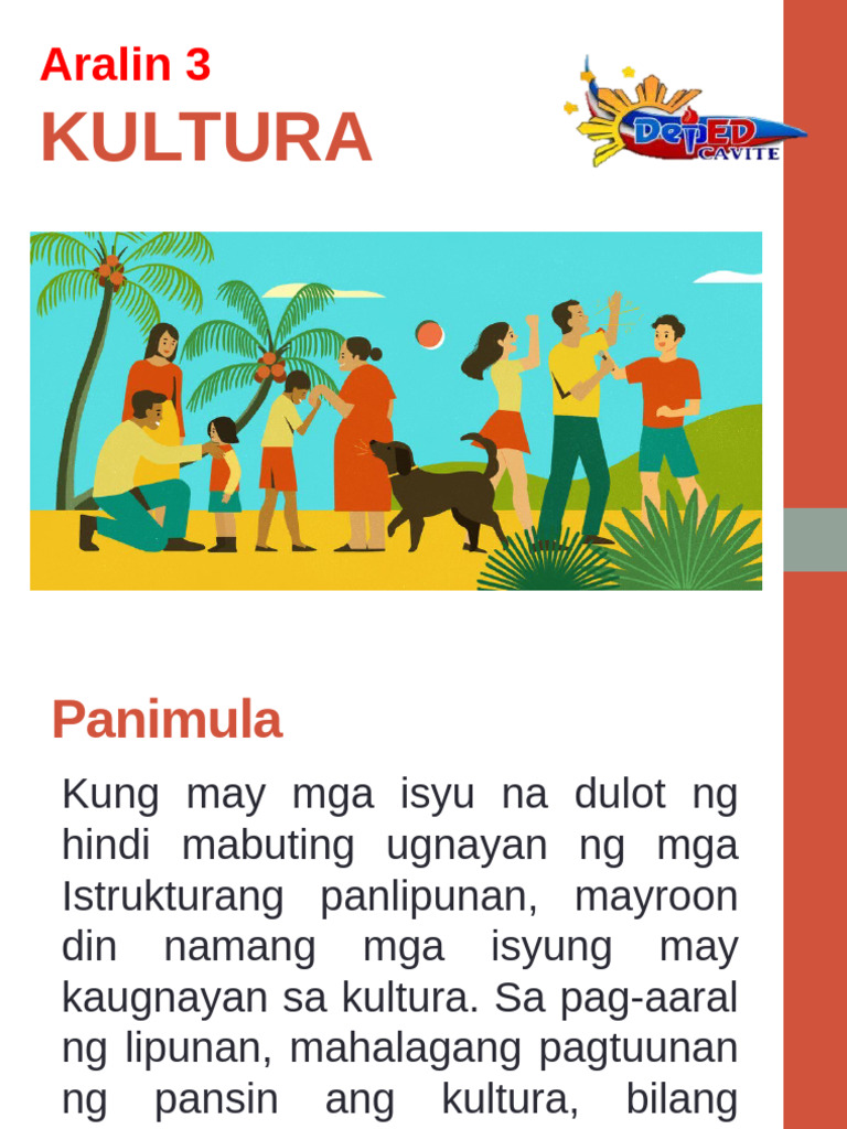 Aralin 3 Kultura | PDF