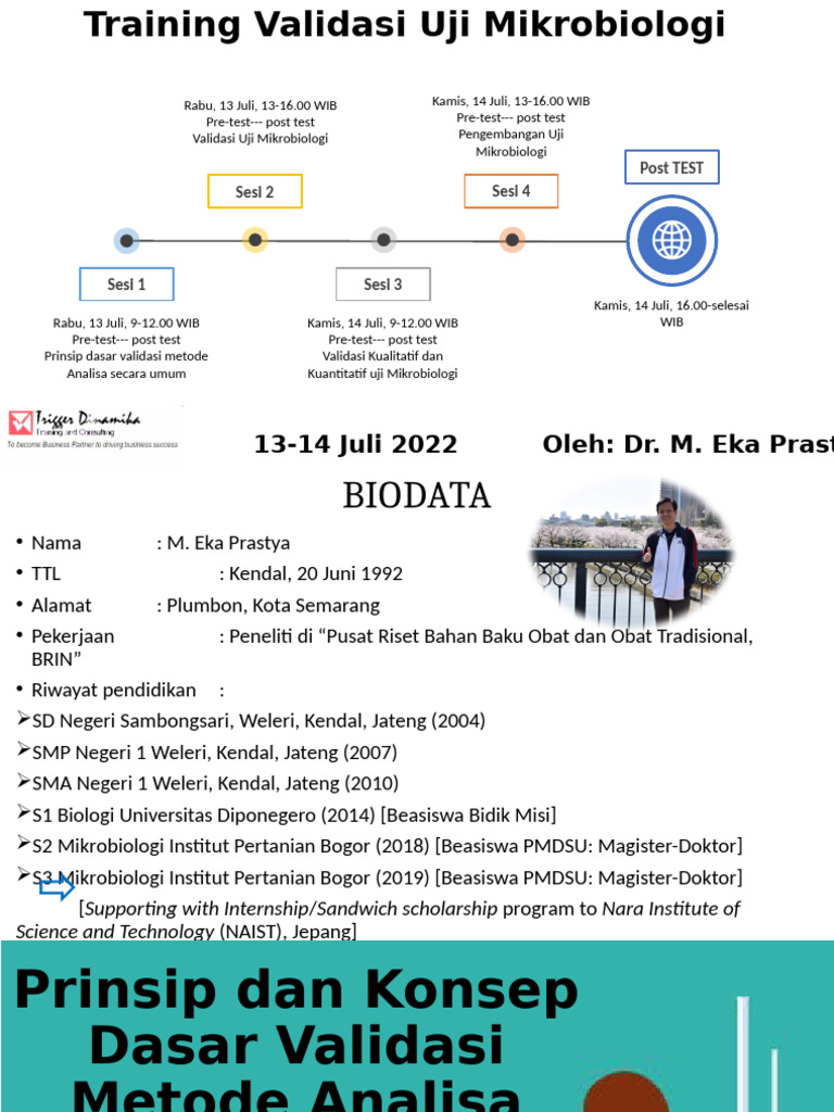 Prinsip Dan Konsep Dasar Validasi | PDF