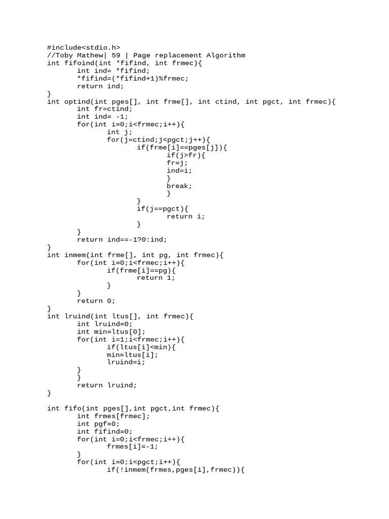 OS Print | PDF | Computer Libraries | Computer Standards