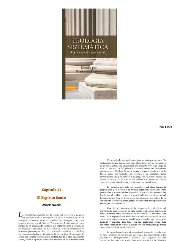 Teologia Sistematica | PDF