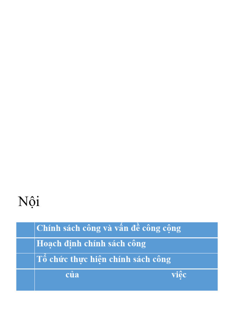 Chính Sach Công | PDF