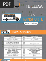 Horarios de Transporte Flex Norte | PDF