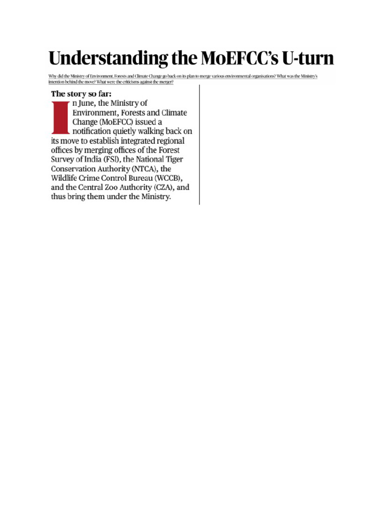 Project Tiger and Bihar Caste Census | PDF