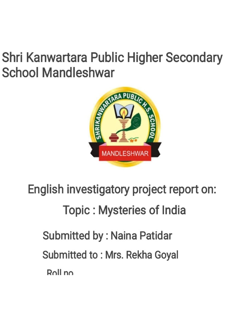 English Project PDF | PDF