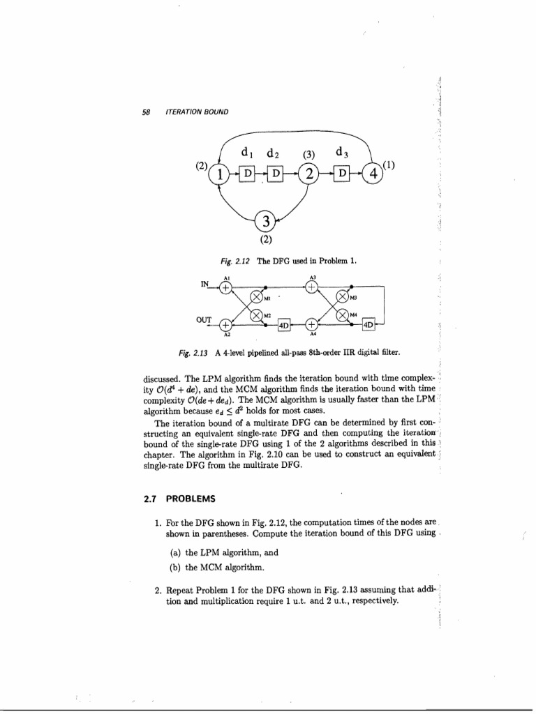 Vlsi Digital Signal Processing Keshab K Parhi | PDF