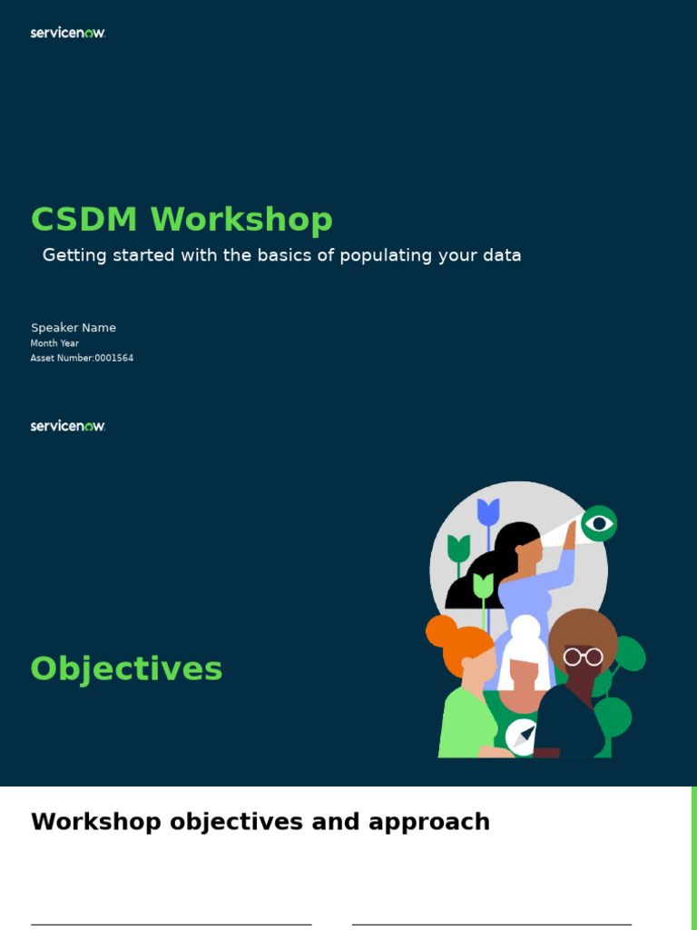 CSDM Workshop-Getting Started - 10 - 2023 | PDF | Databases | Information Technology
