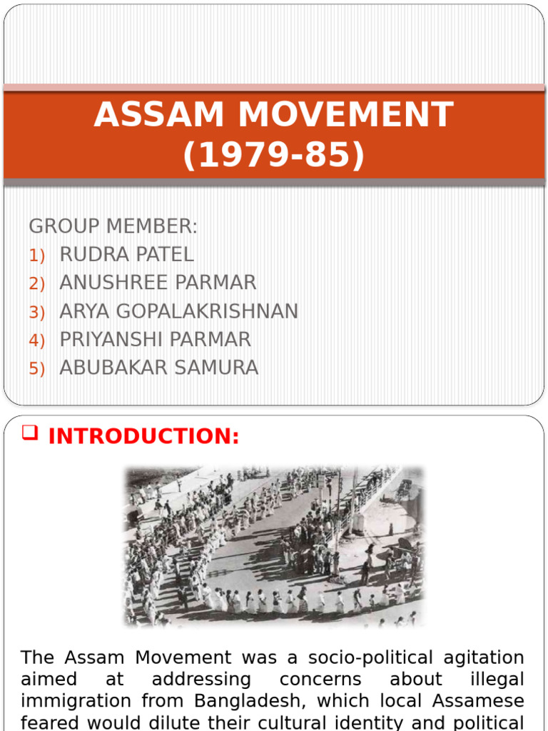 Assam Movement 1979-85 | PDF | Politics Of India