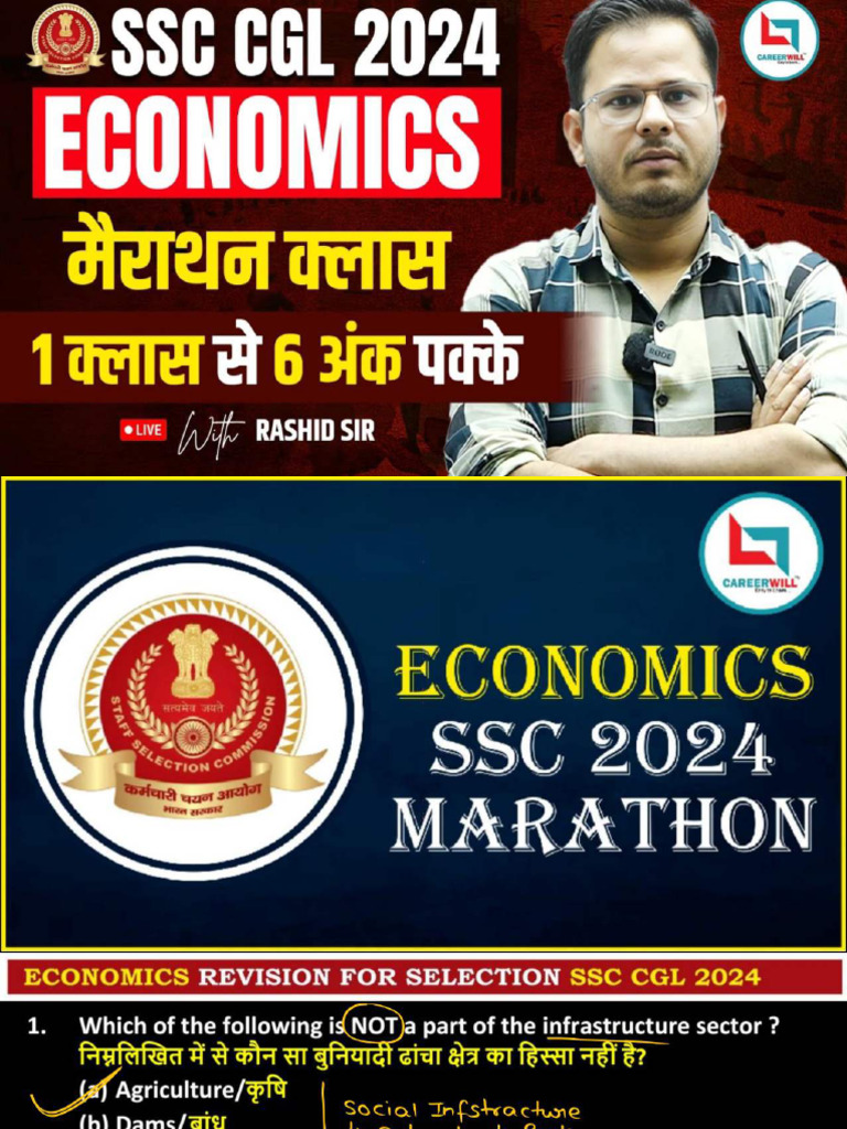 Economics Marathon Class by Rashid Sir | PDF